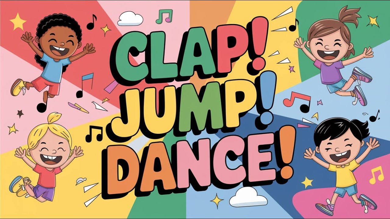 Get Moving! Dance, Jump, and Learn with Us! Nursery Rhymes & Kids Songs ...