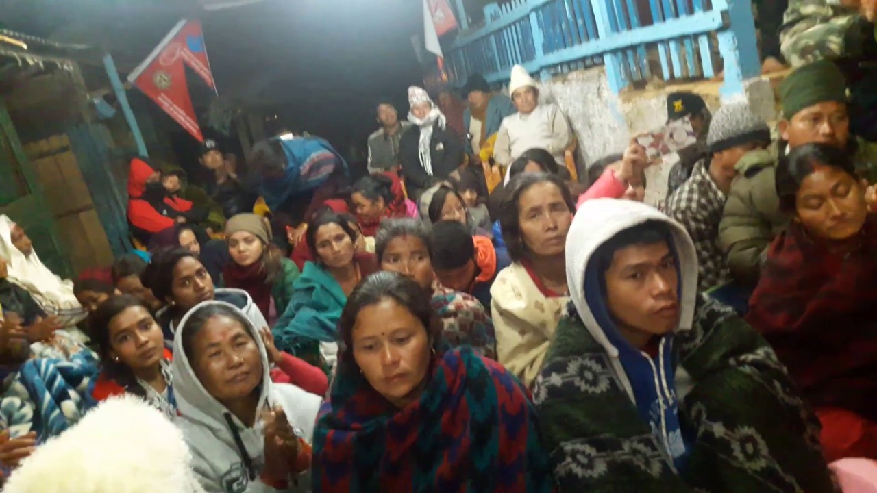 नेपाली भजन गर्छु पुकार हे गिरधारे by geeta kc n shova kc - YouTube