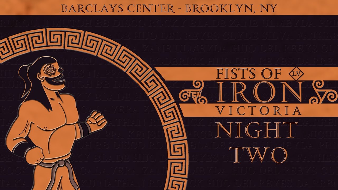 WWE 2K | TCW* LV: FISTS OF IRON VICTORIA NIGHT TWO - YouTube