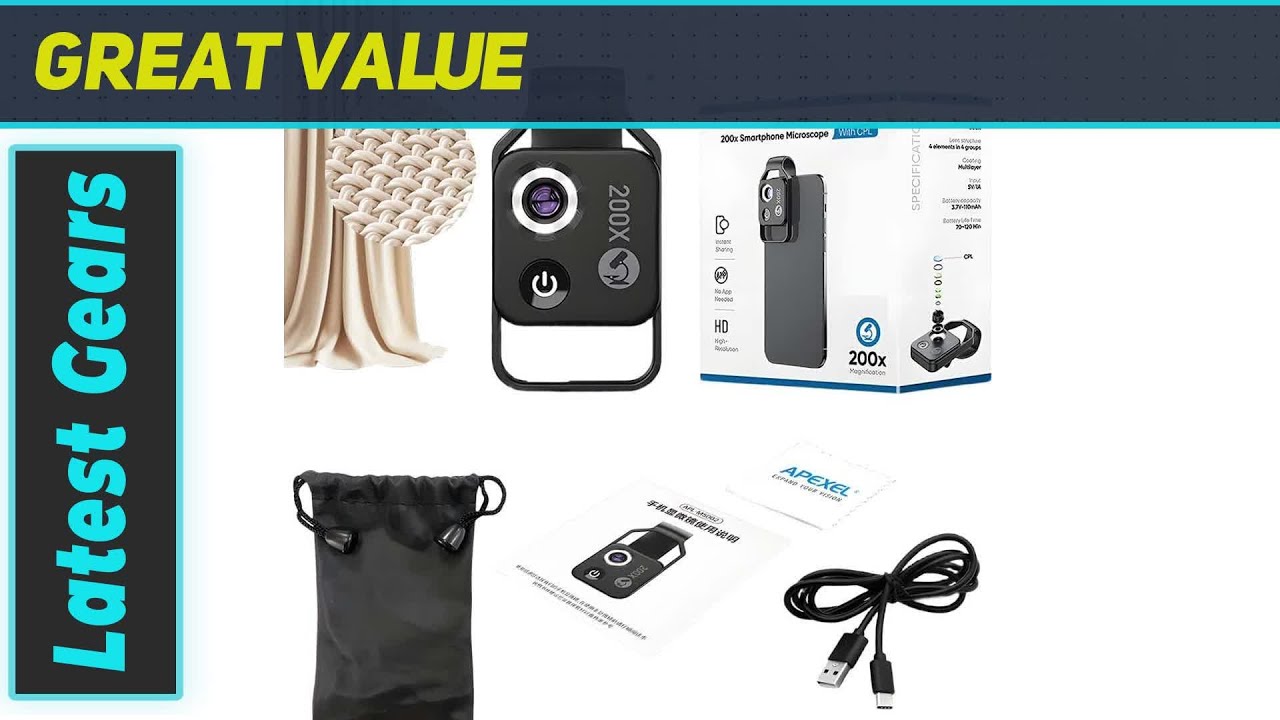 2025 New Nano Zoom 200x: Unbelievable Magnification - YouTube