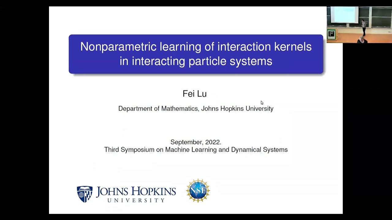 Nonparametric Learning of Interaction Kernels in Interacting Particle Systems - YouTube