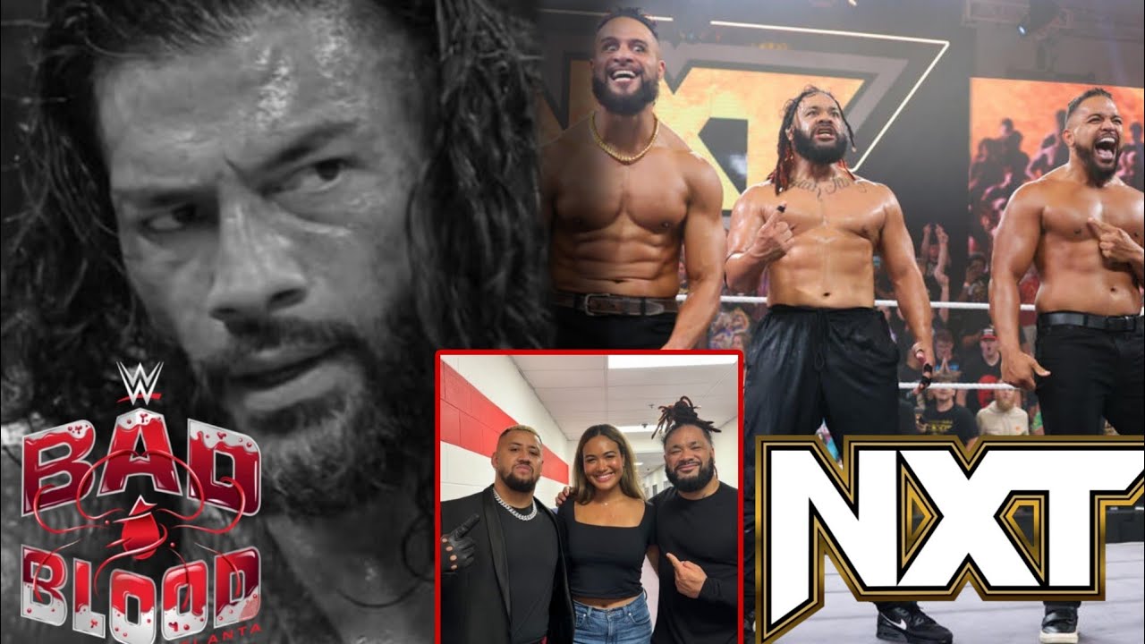 Roman Reigns Main Event Bad Blood Match? The Bloodline is Here NXT ...