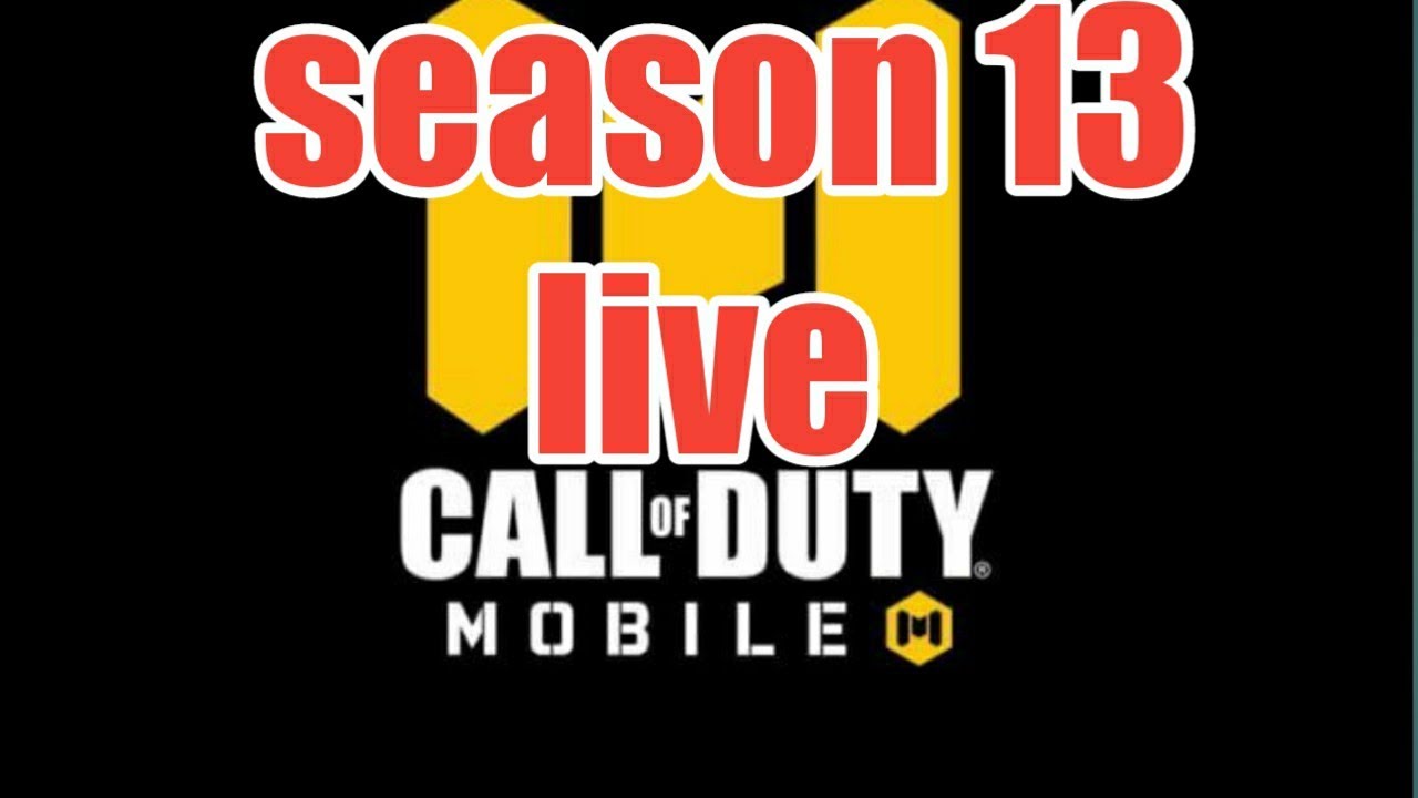 LIVE CODM SEASON 13 - YouTube