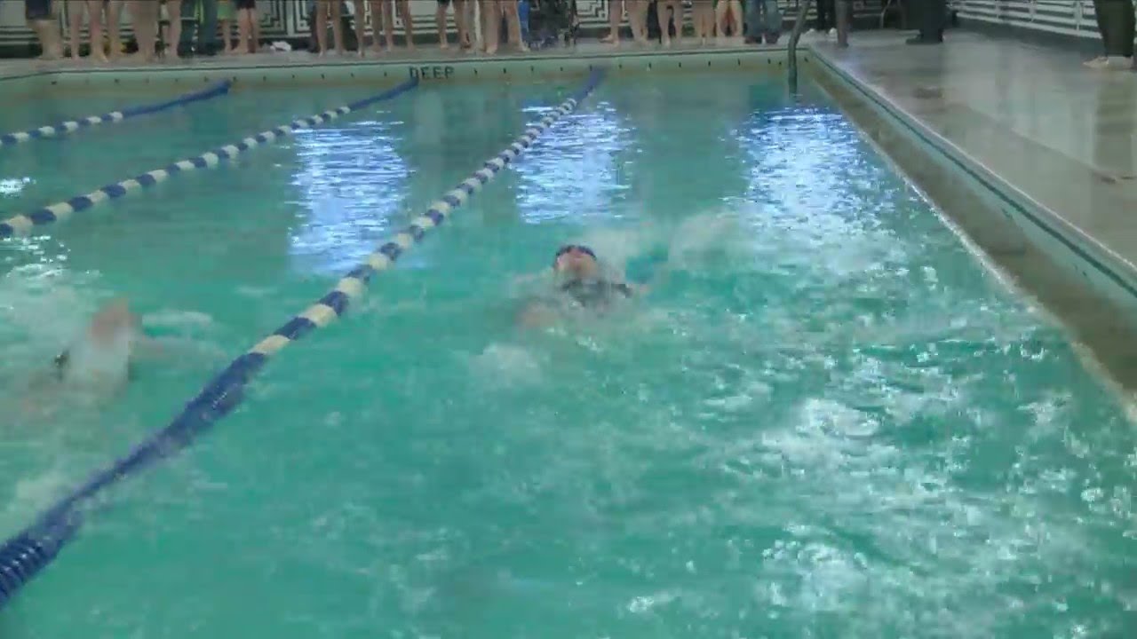 Ishpeming High School hosts swim meet for first time in 25 years - YouTube