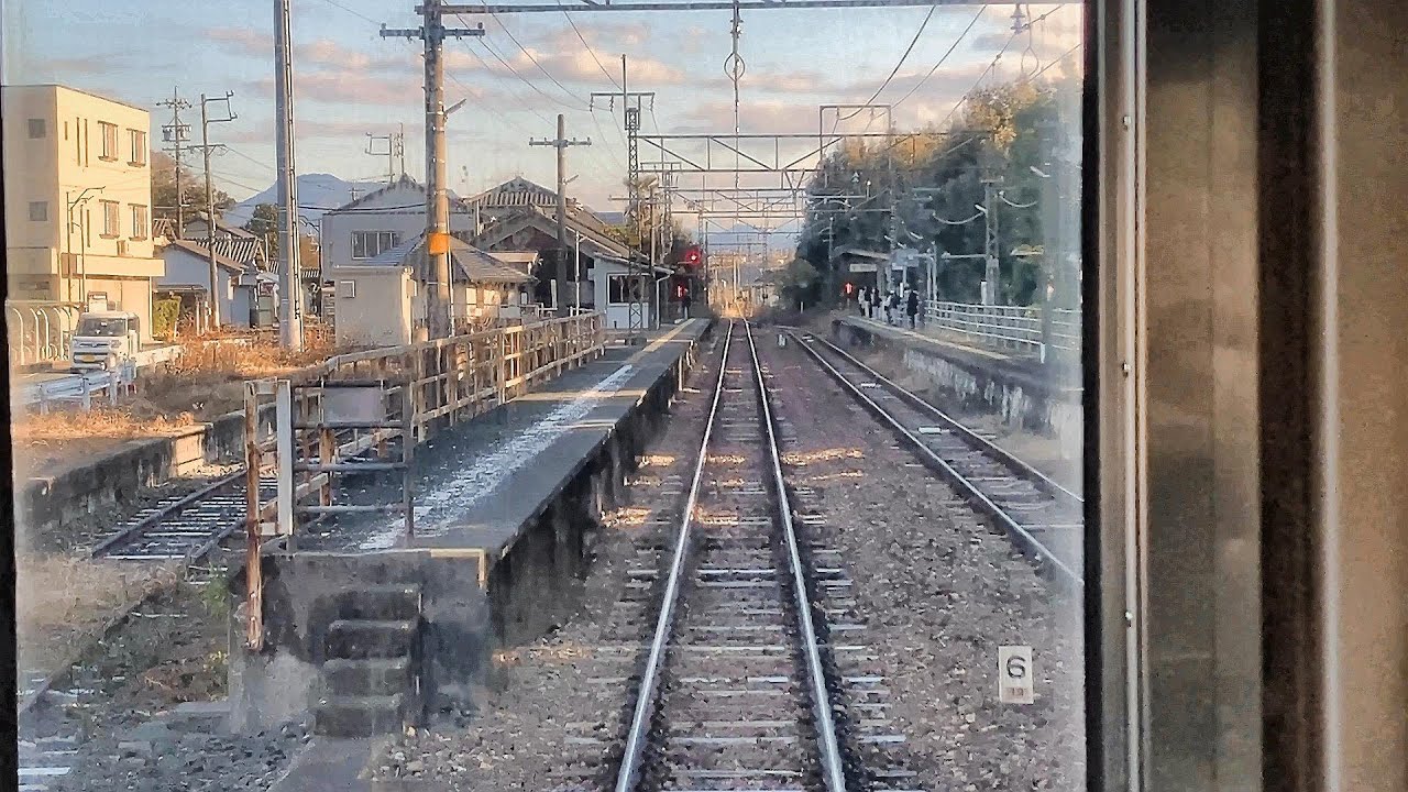 飯田線前面展望 豊橋→新城 ＜Cabview Japanrail Iida Line Toyohashi → Shinshiro＞ - YouTube