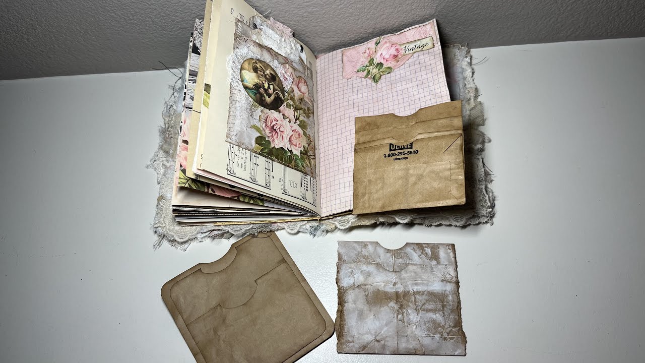 Fun Pockets Using Brown Paper Bags - YouTube