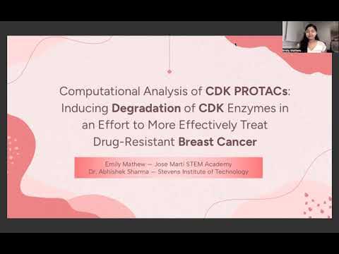 Computational Analysis of CDK PROTACs to More Effectively Treat Drug-Resistant Breast Cancer ...