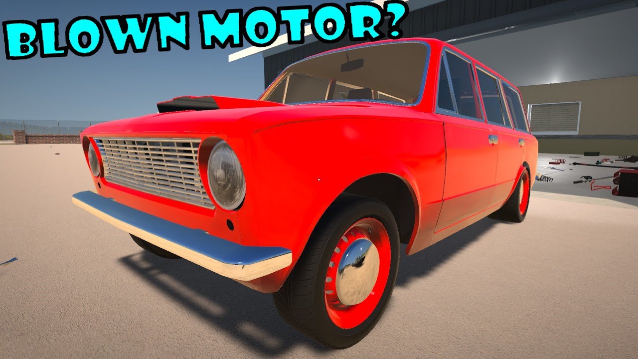 OUR MOTOR BLEW UP IN OURJUNKYARD WAGON!! - MY GARAGE (MULTIPLAYER ...