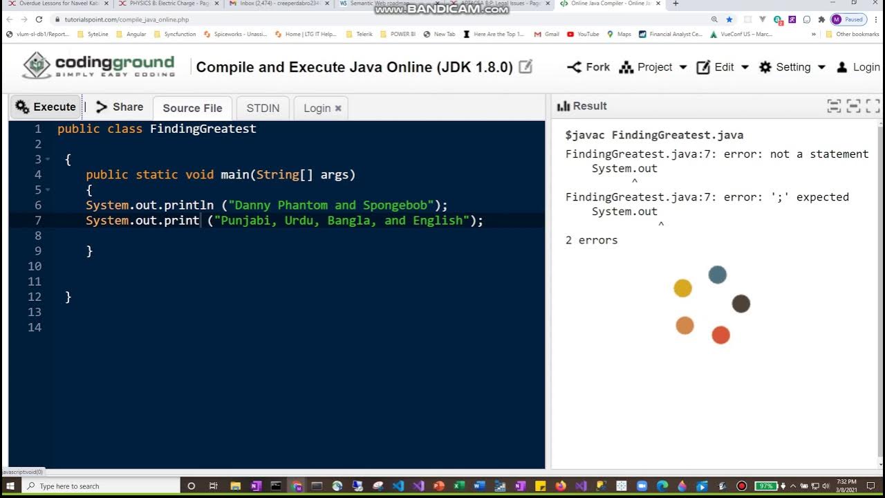 Coding Practice In Youtube
