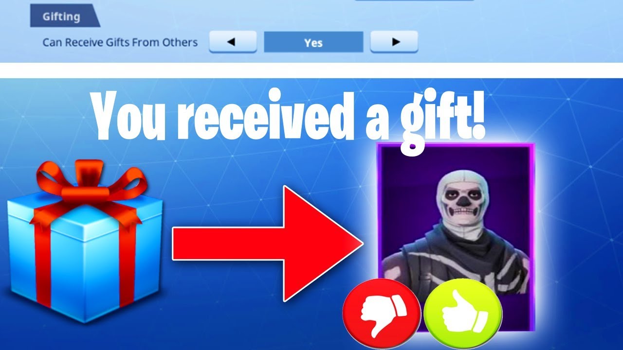 HOW TO GIFT FREE SKINS in Fortnite Battle Royale (Fortnite NEW Gifting ...