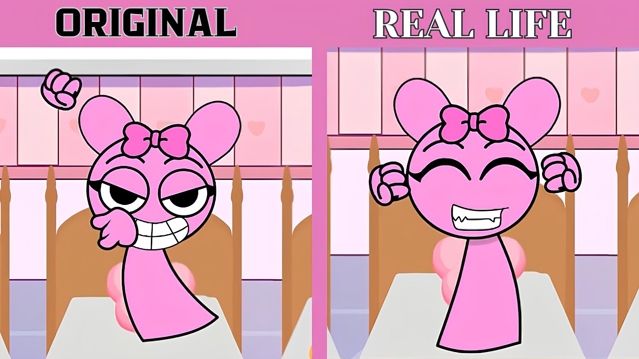 Best TikToks of Incredibox Sprunki:Pinki Dancing! PHASE 1 vs PHASE 2 | Original vs Real Life ...