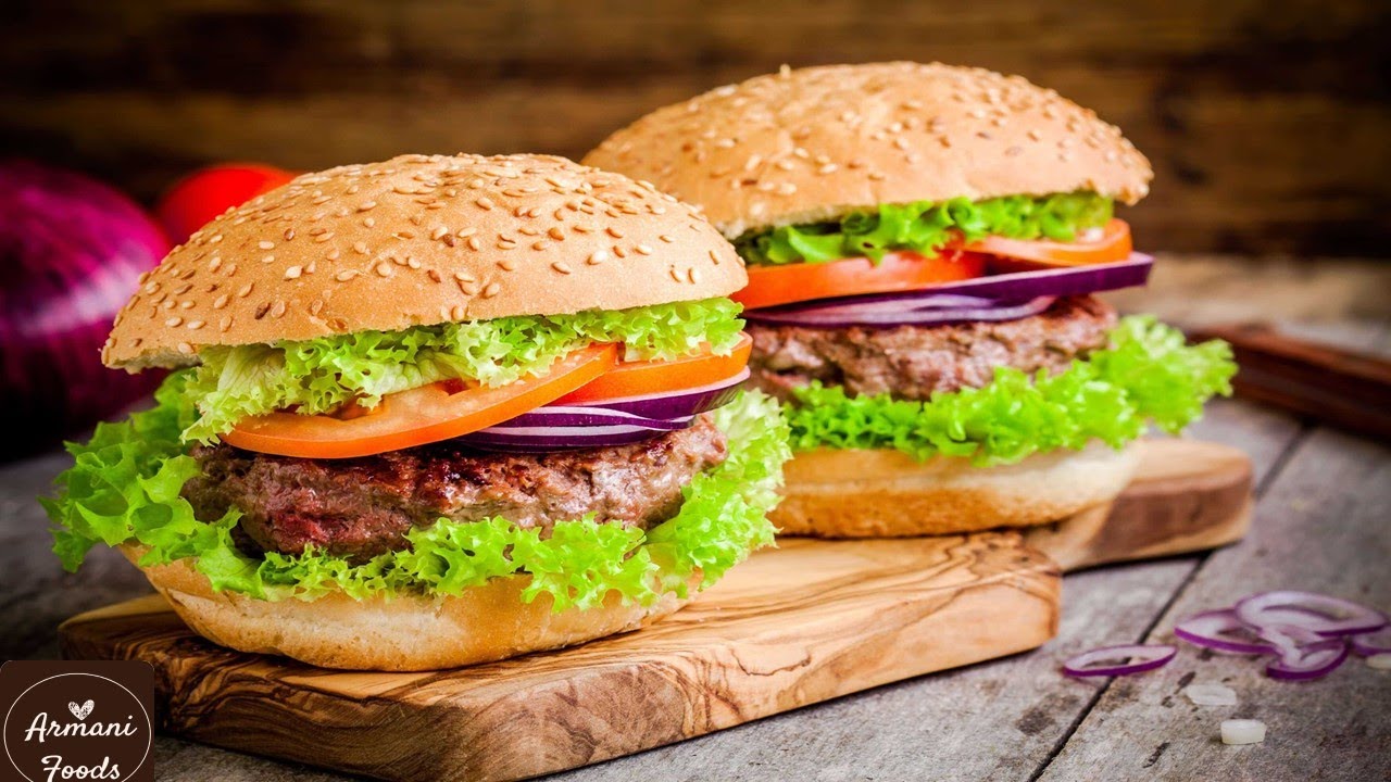 Burger Recipe|Easy Burger Recipe|برگر بنانے کا طریقہ | By Armani Foods ...
