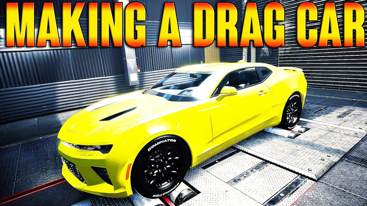 Making A Drag Car - Car Mechanic Simulator 2021 - YouTube