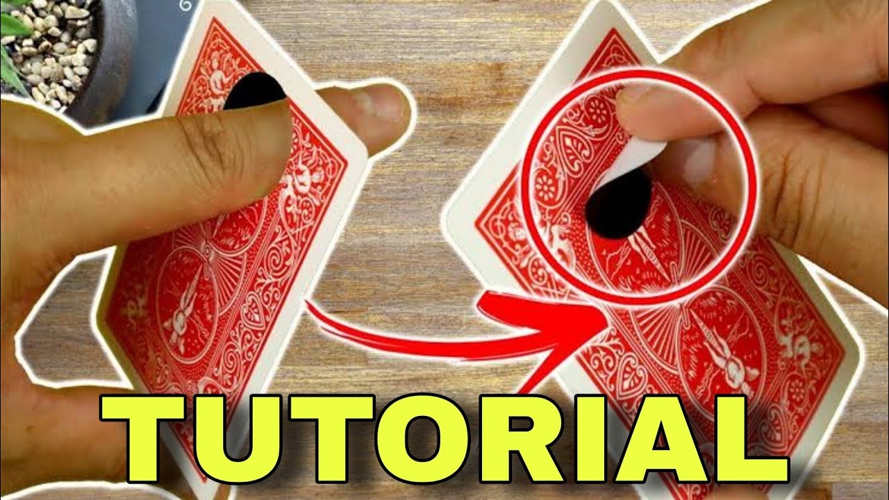 Card Magic Tutorial 😱 hole Card restoration #magic #cardmagic - YouTube
