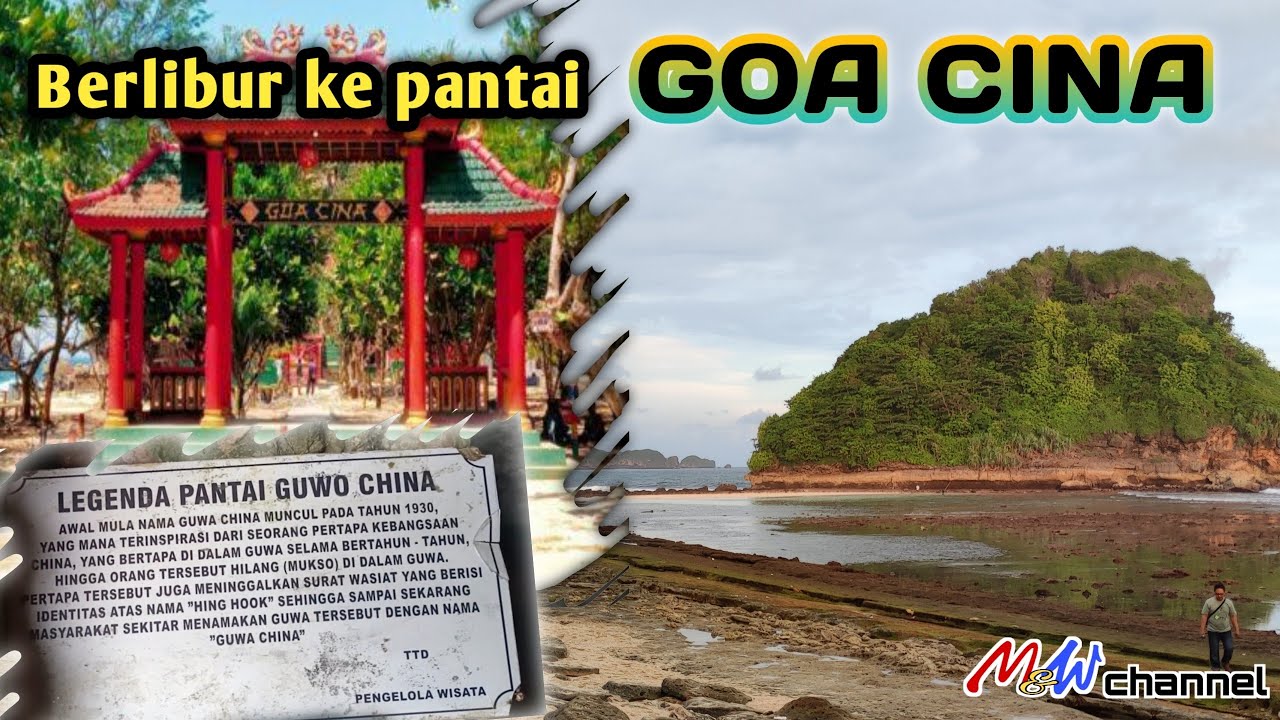 pantai goa cina malang || BERLIBUR KE PANTAI GOA CINA KABUPATEN MALANG ...