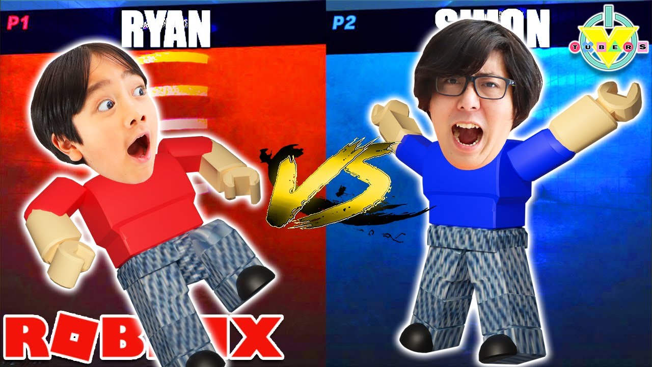 Smash Bros in Roblox!! Ryan vs Shion!! - YouTube