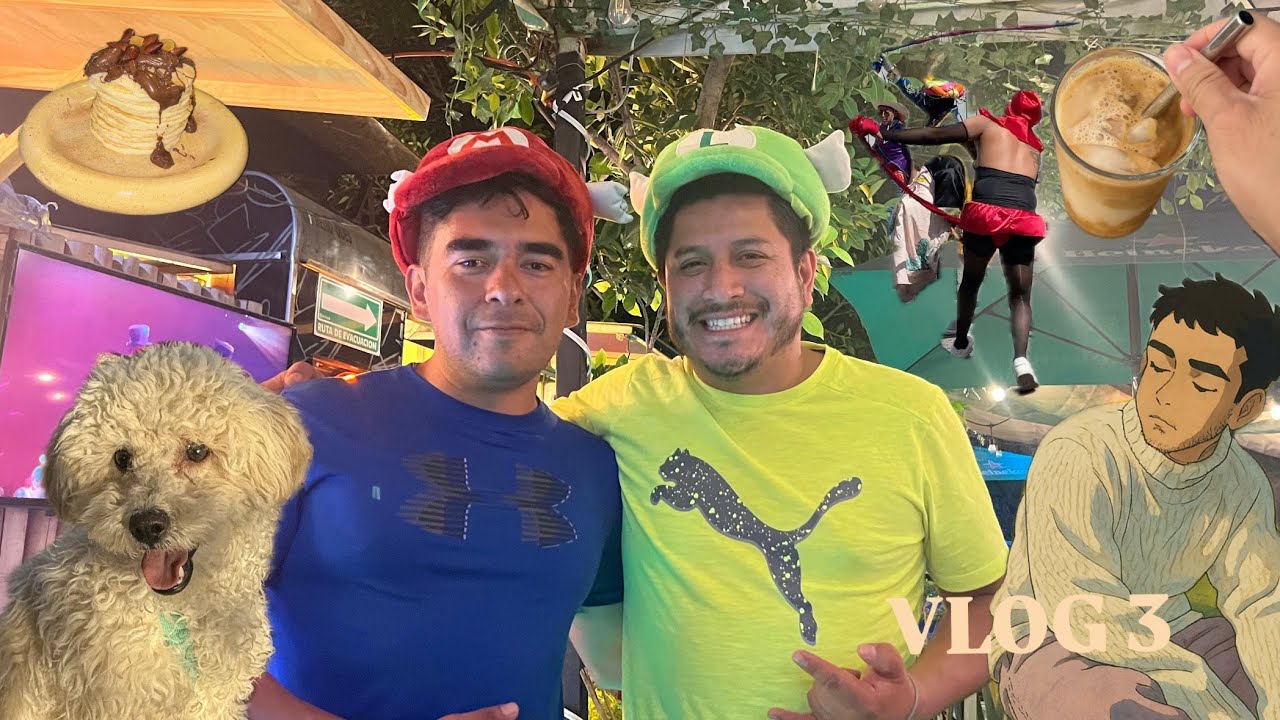 VLOG | LUIGI Y MARIO PORFIN HACEN LAS PASES, RECETAS, NO SALI DE FIESTA - YouTube