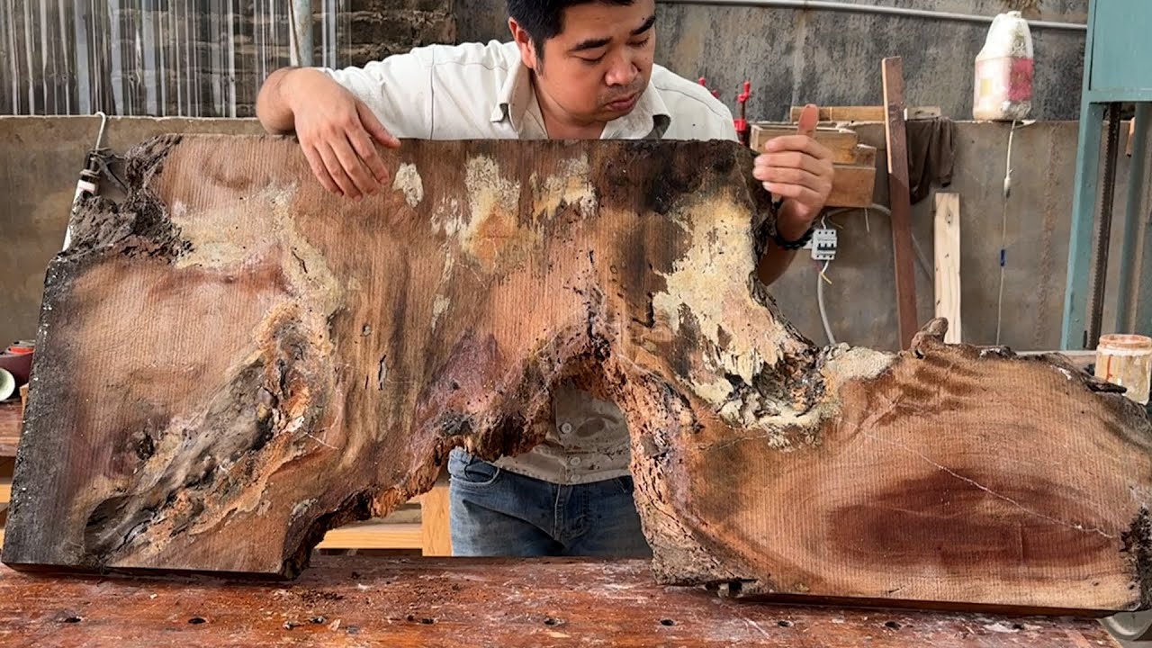Amazing Transformation: Turning a Worthless Piece of Wood into a ...
