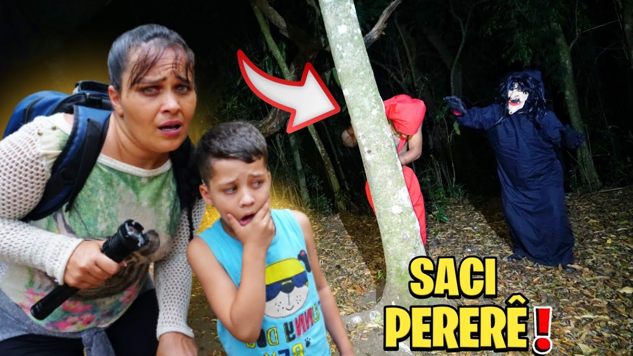 VOLTAMOS NA MATA DO FOLCLORE E ENCONTRAMOS O SACI PERERÊ - ele corre ...