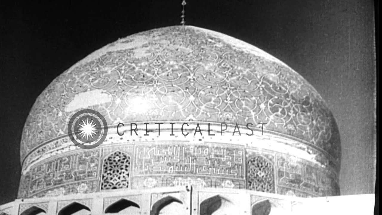 Scenes of Iran during period of exploration, before oil was discovered ...