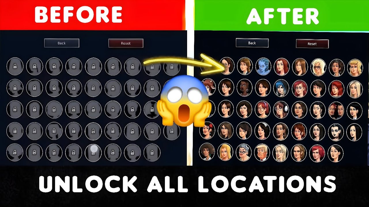 Summertime Saga: How to Unlock All Locations Fast (Full Map Unlock ...