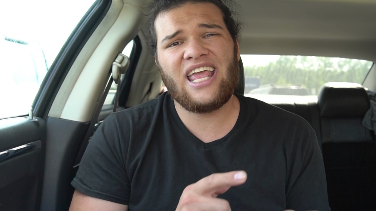 Lip Sync Rap in the car - YouTube