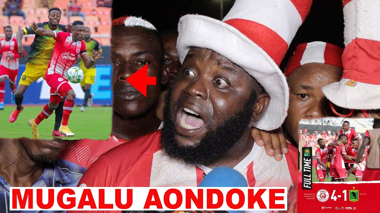 MASHABIKI WA SIMBA WAMLIPUA CRISS MUGALU / AONDOKE / HATUMTAKI ANAKOSA ...