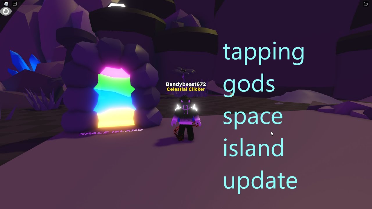 Roblox Tapping Gods, Space Island Update!!! - YouTube