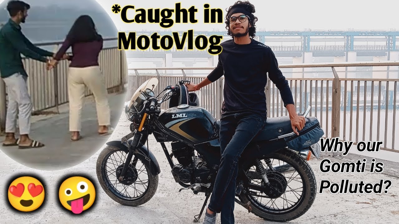 Nibba😍Nibbi Caught in my MOTOVLOG !! LML ENERGY FX Bike | Motovlog of ...