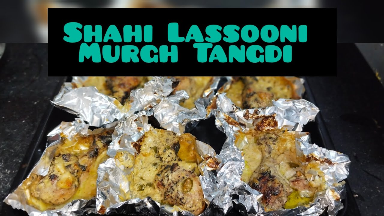 "Shahi Lasooni Murgh Tangdi 🧄🔥 | Creamy & Garlicky Chicken Drumsticks ...