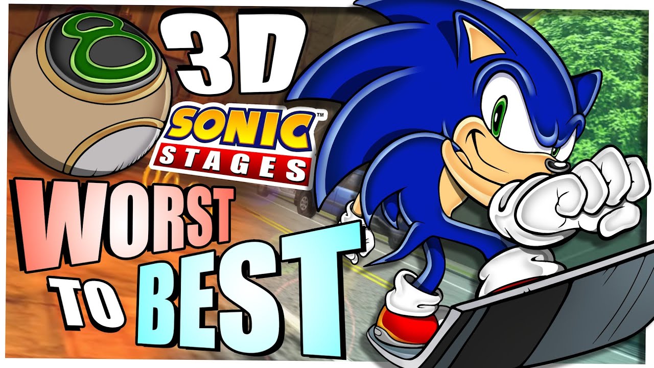 Every 3D Sonic Level Ranked | 163 Levels From Worst to Best - YouTube