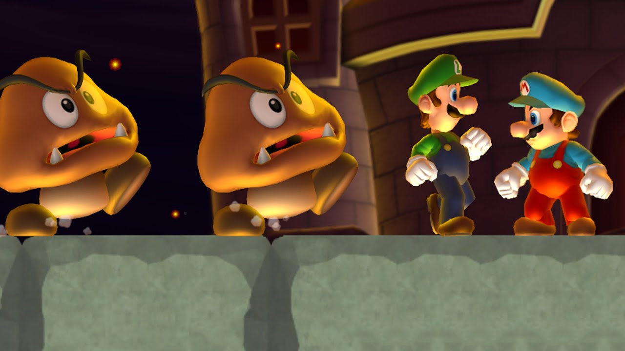 Cloudy Super Mario Bros. U - 2 Player Co-Op Walkthrough Part 04 - YouTube