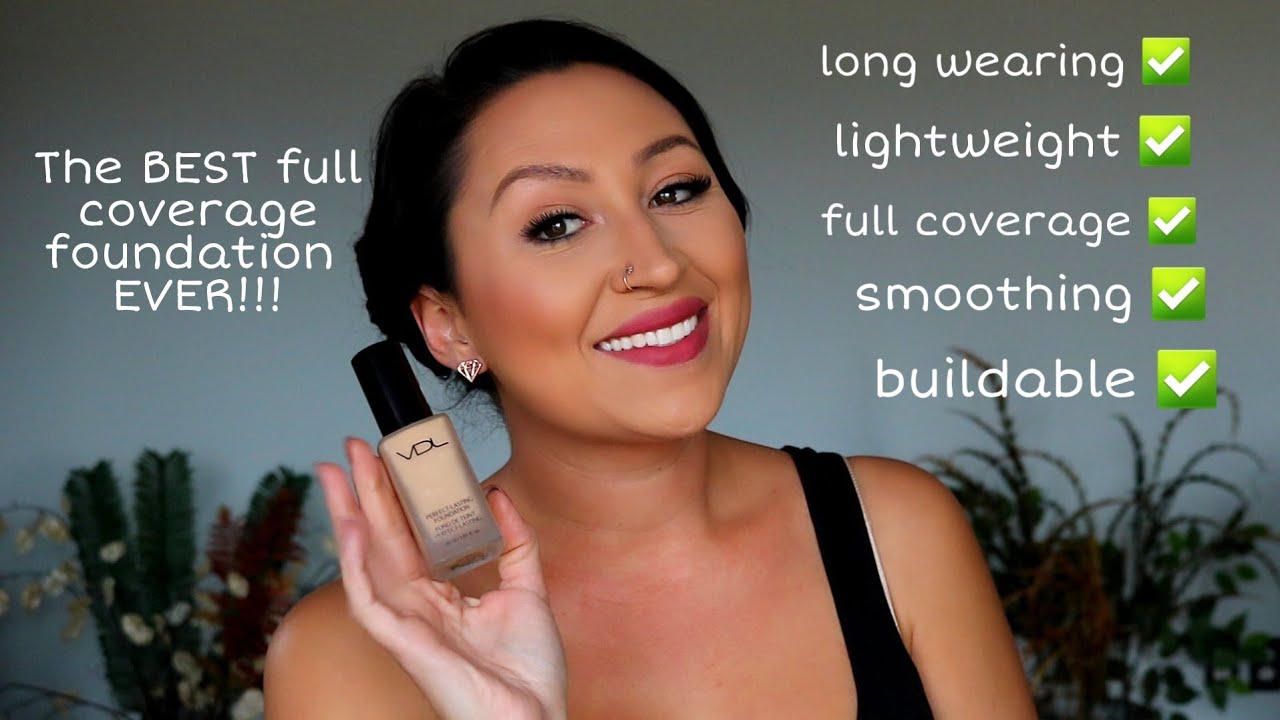 VDL Perfect Lasting Foundation Review | The best full coverage ...