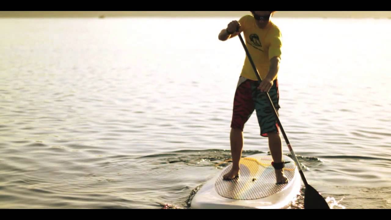 SUP The Reverse Paddle Turn, (Bow turn) - YouTube