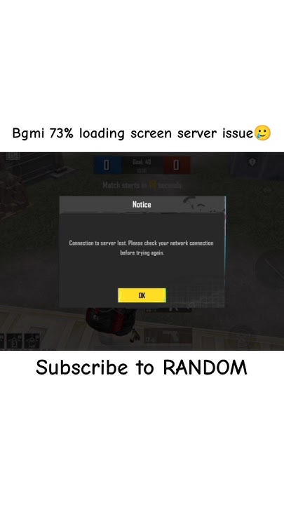 Bgmi server issue | 73% loading screen 🥲 - YouTube