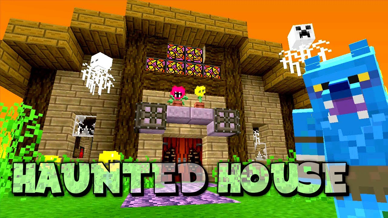 STAMPY & SQUIDS BUILDING TIME [5] // HAUNTED HOUSE!! // MINECRAFT XBOX ...