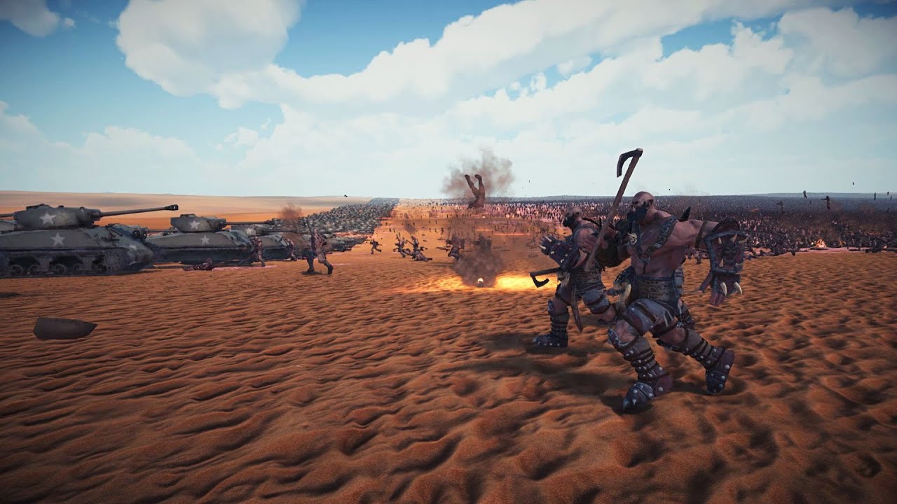 1000 TANK vs 1 MILLION ORC UEBS 2 Ultimate Epic Battle Simulator 2 ...