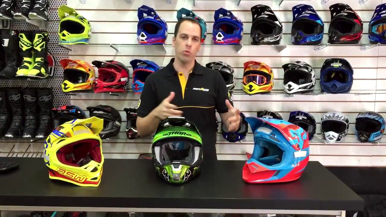 Tipos de Capacetes Off Road (Trilha, enduro, motocross) - YouTube