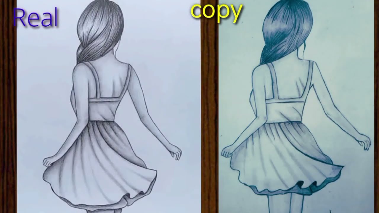 Real vs copy sketches,😎🔥🔥☺️😇 - YouTube