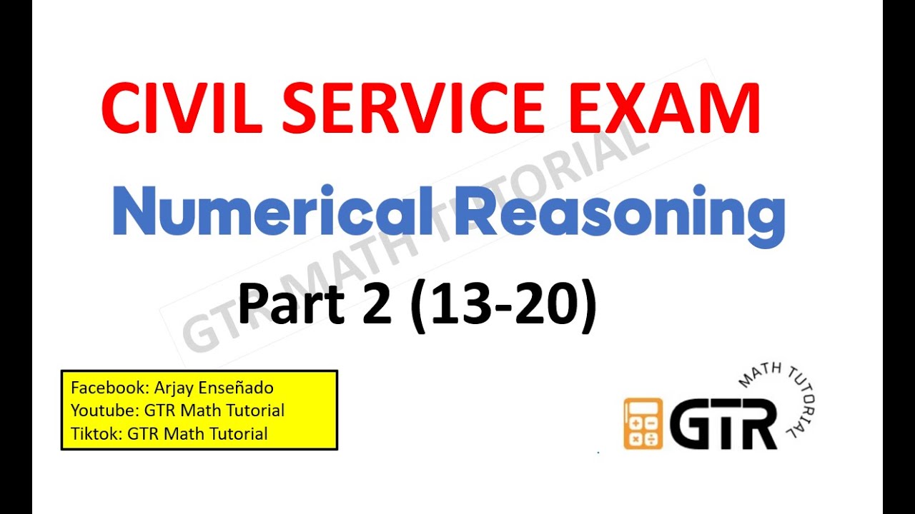 Civil Service Exam Reviewer 2024 - Part 2 - YouTube