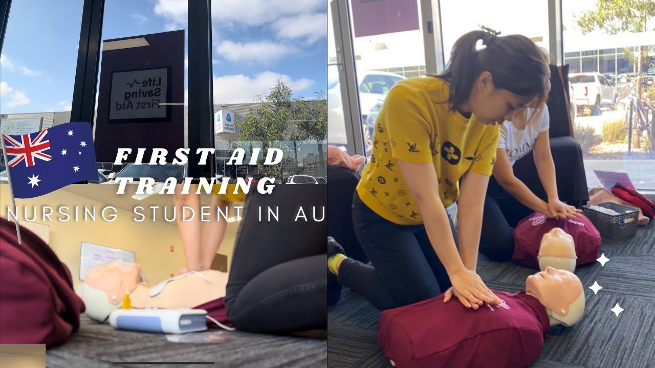 FIRST AID TRAINING I Nursing Student in Australia - YouTube