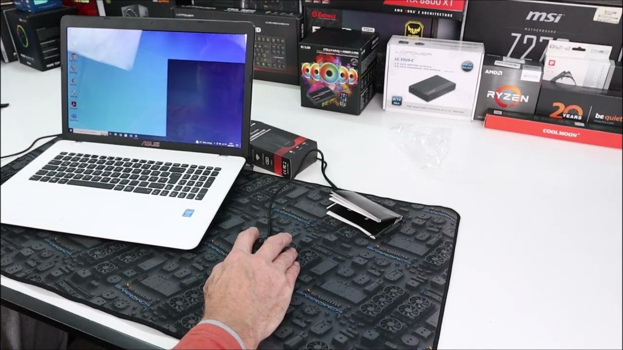 LC Power LC M900B C W Wirless Gaming Maus - YouTube