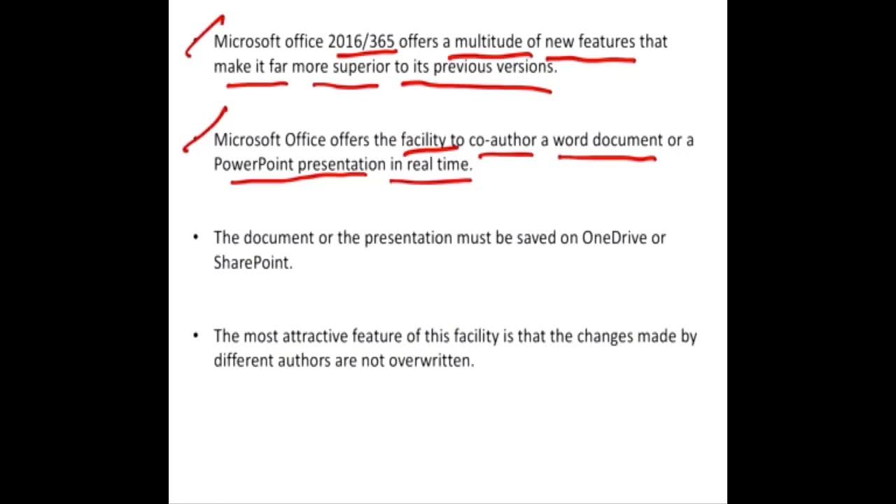 Features of Microsoft Office 2016 #computerknowledge #computer #computereducation @edutech1975 ...