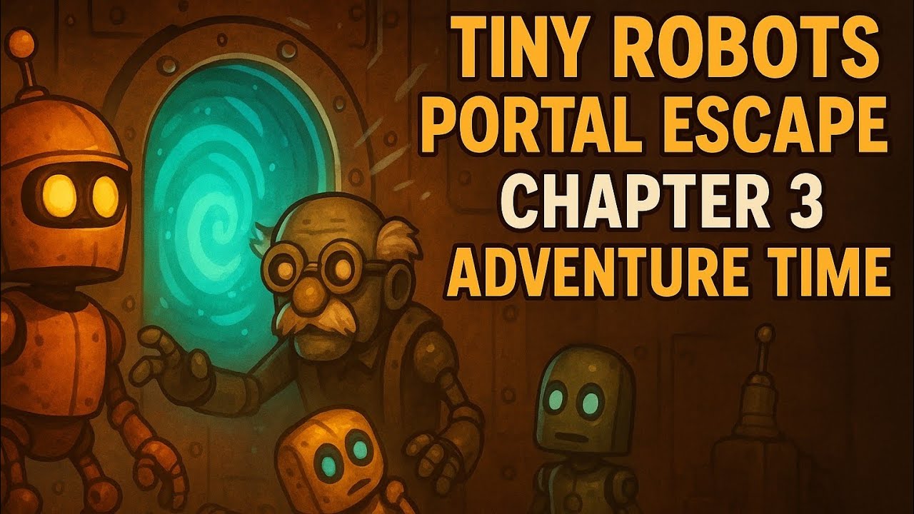 Tiny Robots Portal Escape Chapter 3: Adventure Time | Full Walkthrough ...
