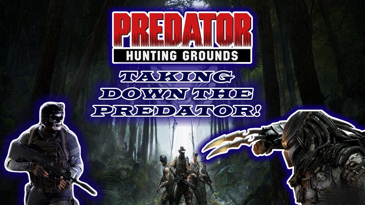 Run Predator Run! Predator Hunting Grounds #survivalsquad - YouTube