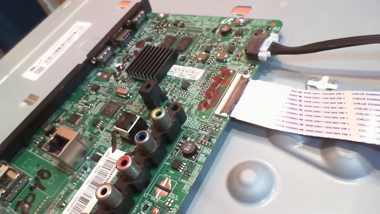 samsung un48j5200af para piezas - YouTube