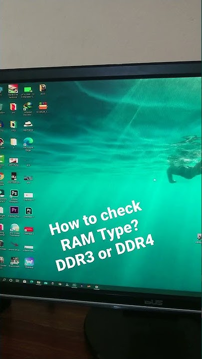 how to check RAM Type DDR3 OR DDR4 in windows 7,8,10 #short #youtubeu - YouTube