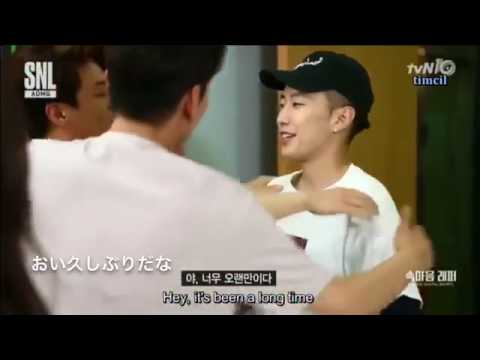 日本語訳 AOMG SNL Jay Park 박재범 - YouTube