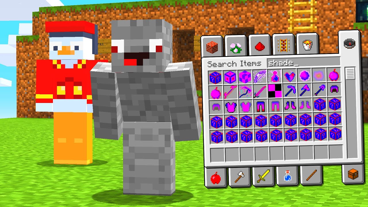 Alphastein Heimlich Gamemode 1 Troll Lucky Block Bedwars Youtube