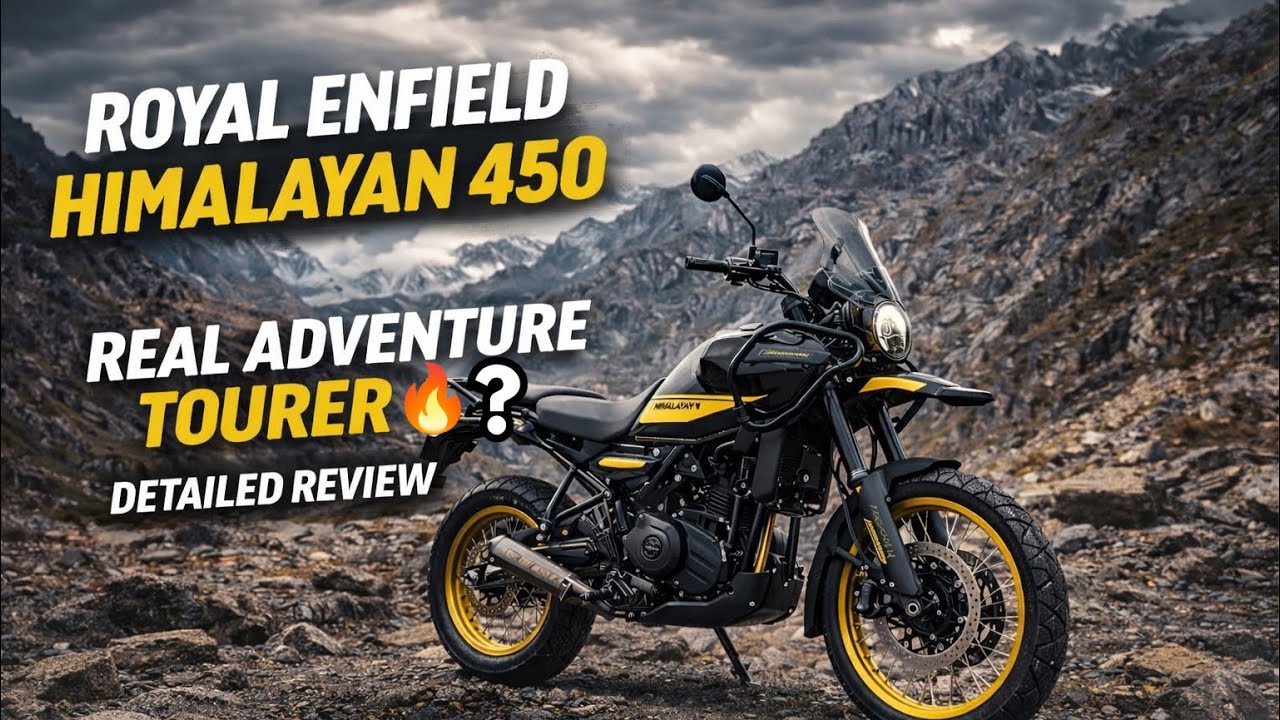 Himalayan 450 Review | Mileage, Suspension, TFT, Ground Clearance ...